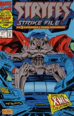 Marvel Comics - Stryfe's Strike File 001 (Cond. FN+) 1032 — Cardboard ...