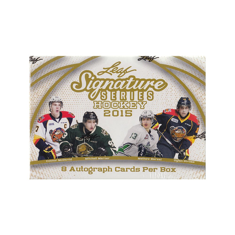 Leaf - 2015 - Hockey - Signature Series - Hobby Box — Cardboard ...