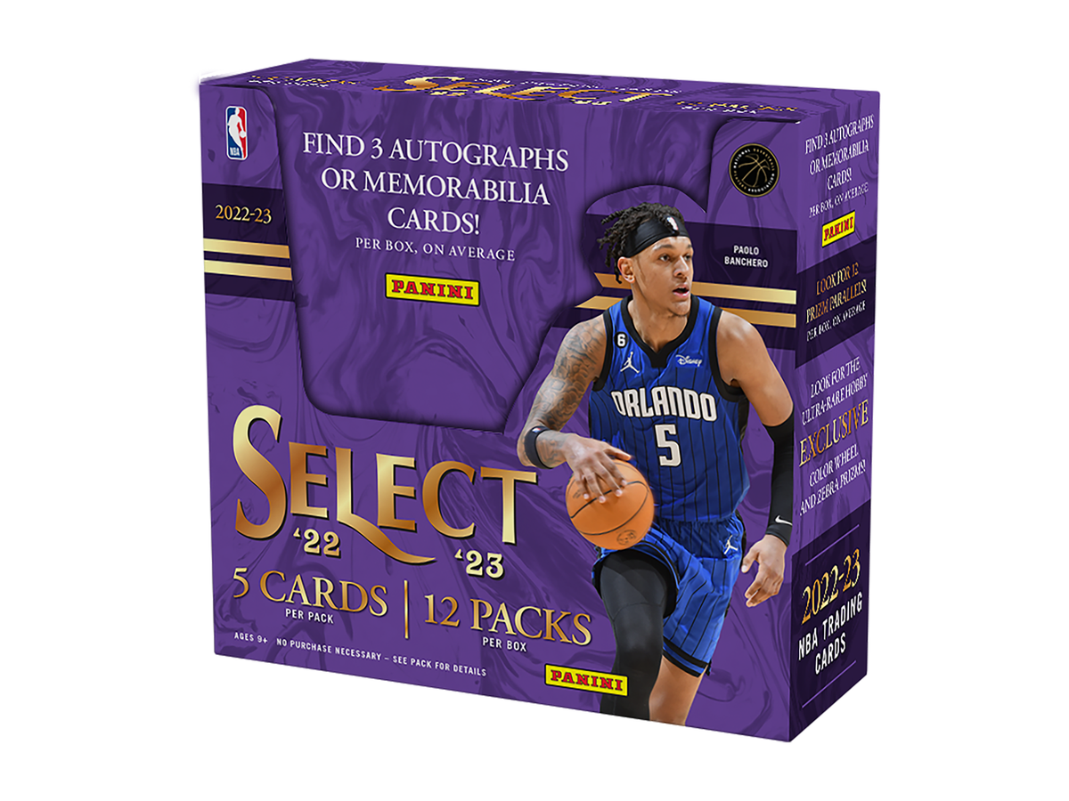 Panini - 2022-23 - Basketball - Select - Hobby Box — Cardboard Memories ...