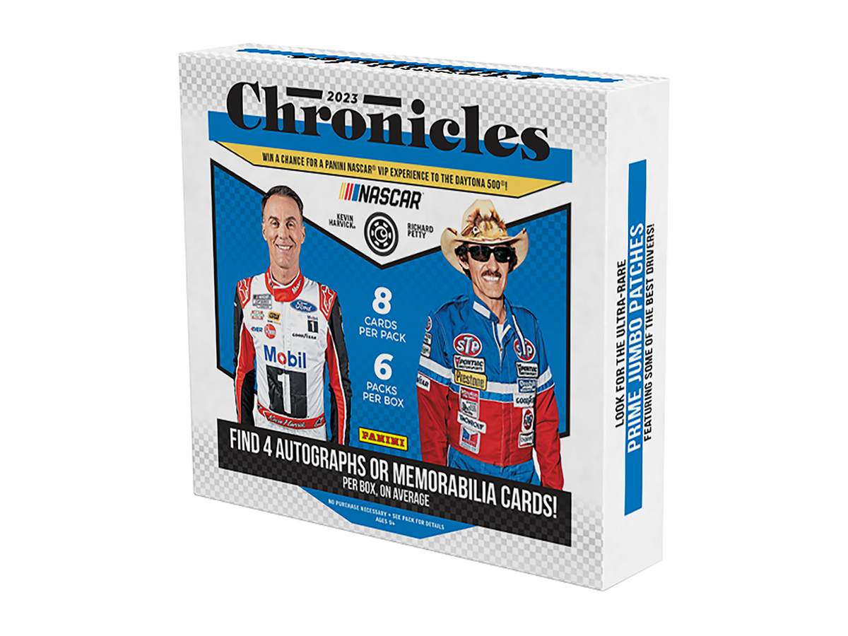 Panini - 2023 - Nascar - Chronicles - Hobby Box — Cardboard Memories Inc.