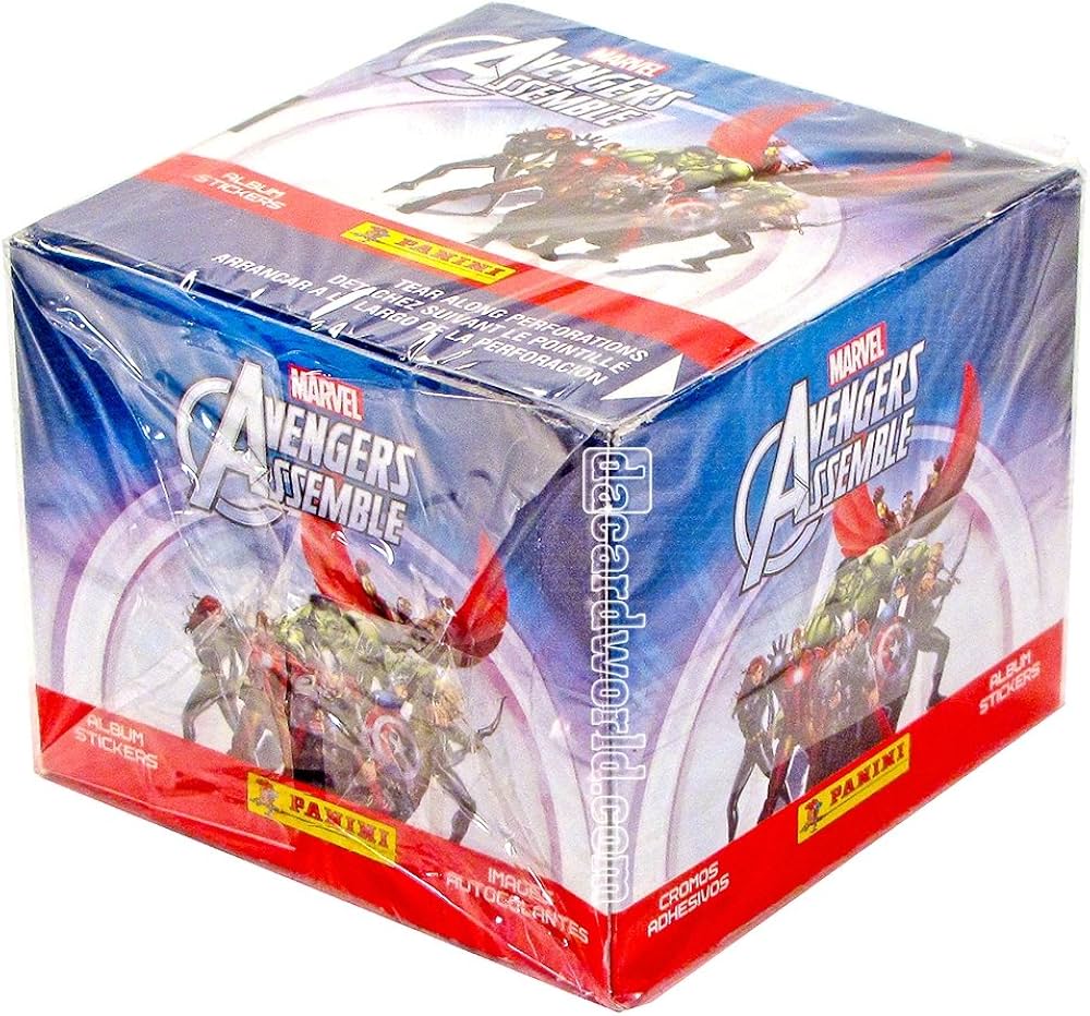 Panini - Avengers Assemble - Sticker Box — Cardboard Memories Inc.