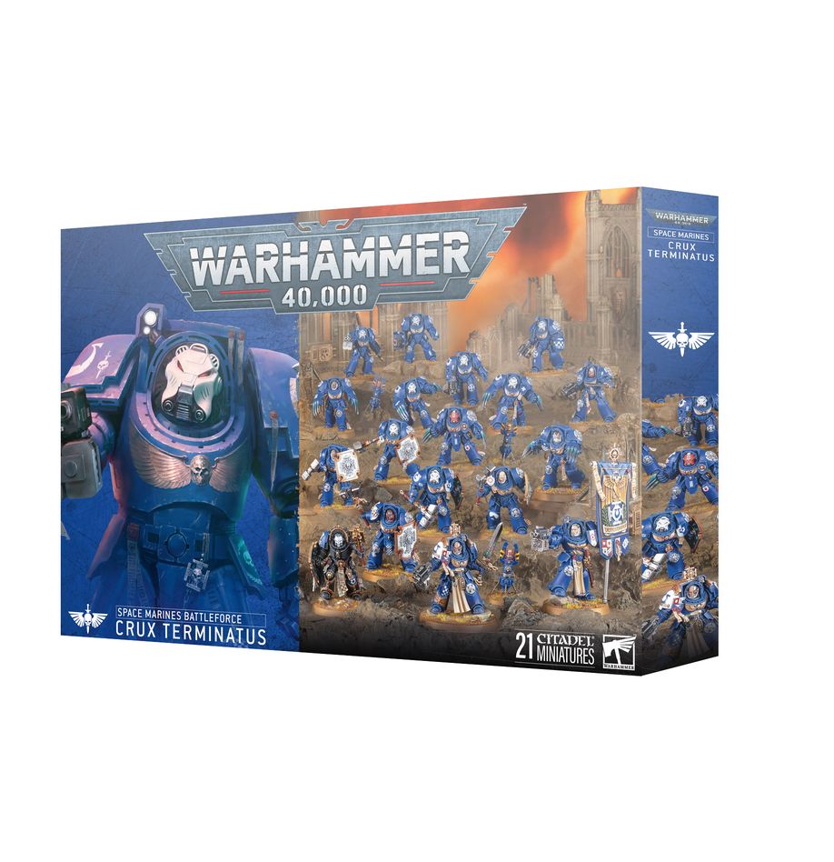 Warhammer 40K Space Marines - Battleforce - Crux Terminatus — Cardboard ...