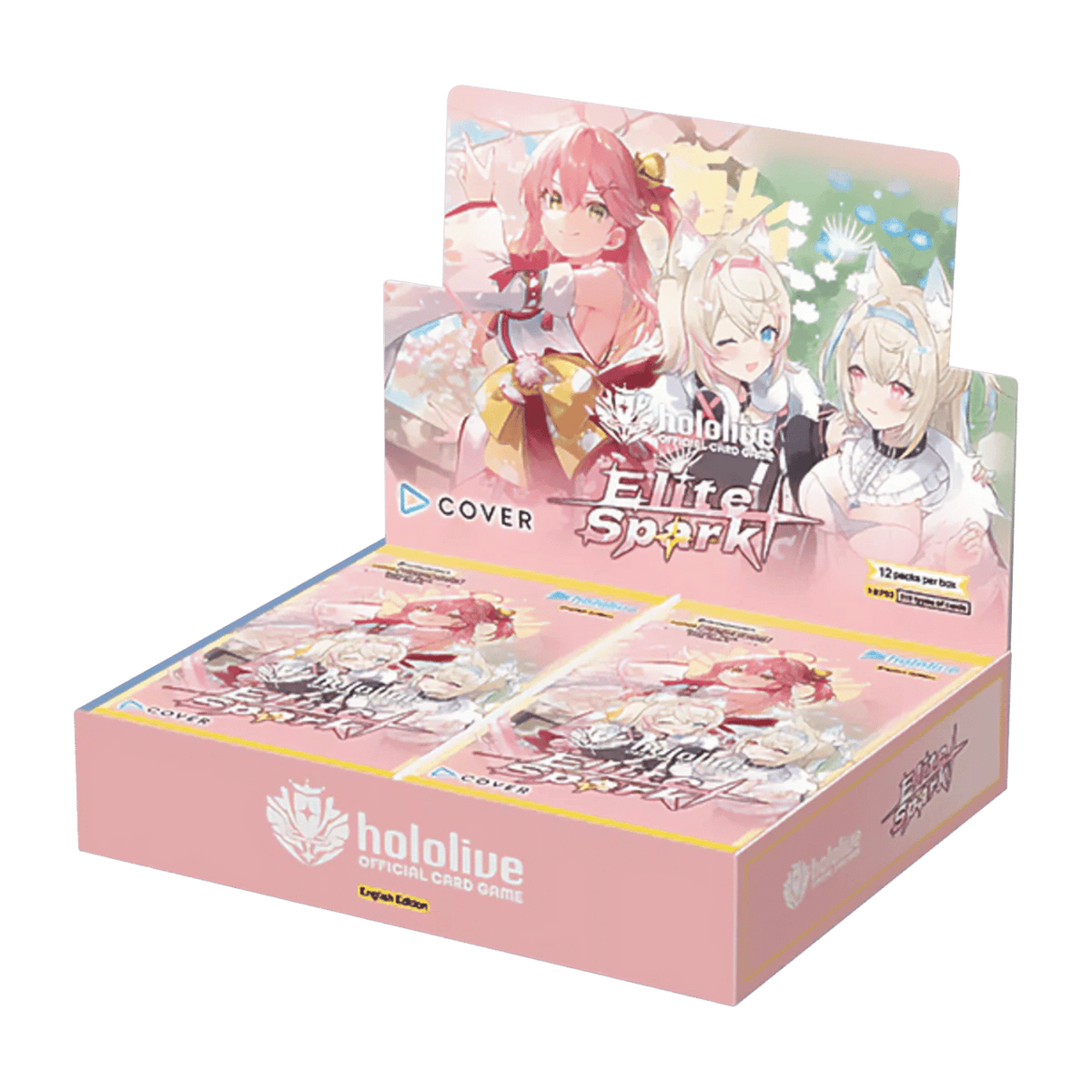 Bushiroad - Hololive Card Game - Elite Spark - Booster Box — Cardboard ...