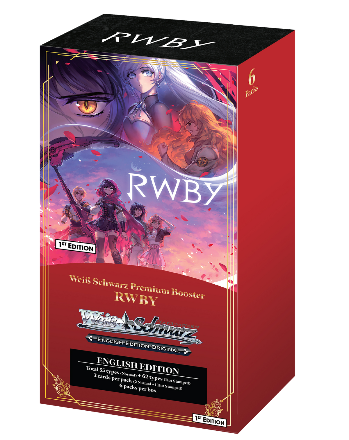 Bushiroad - Weiss Schwarz - RWBY - Premium Booster Box — Cardboard ...