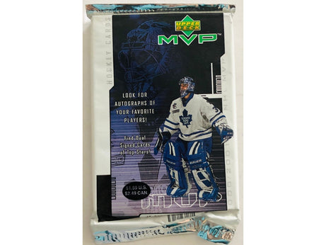 Upper Deck - 2000-01 - Hockey - MVP - Pack — Cardboard Memories Inc.