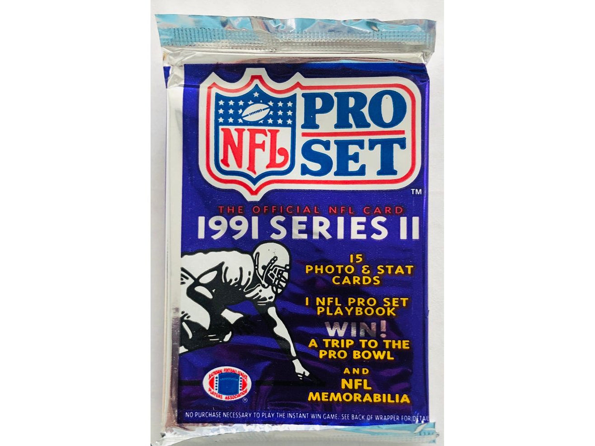 Pro-Set - 1991 - Football - Series 2 - Pack — Cardboard Memories Inc.