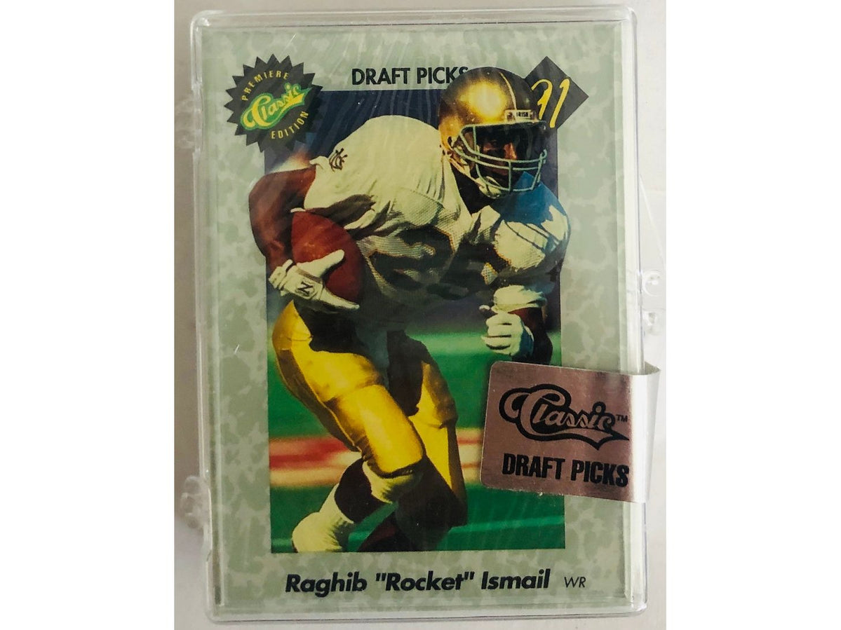 Classic 1991 Football Draft Picks Set Premiere Edition — Cardboard ...
