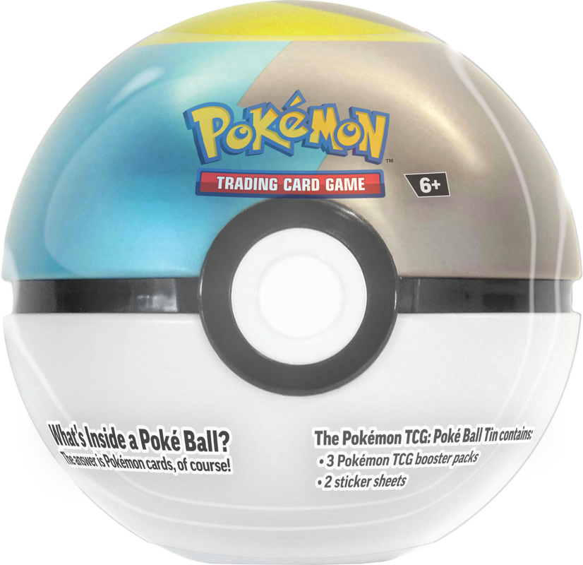 Pokemon - 2024 - Winter Pokeball Collector Tin - Moon Ball — Cardboard ...