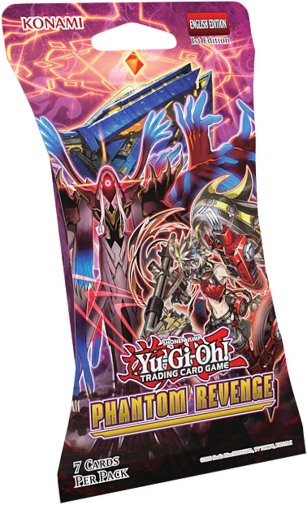 Konami - Yu-Gi-Oh! - Phantom Revenge - Blister Pack — Cardboard ...