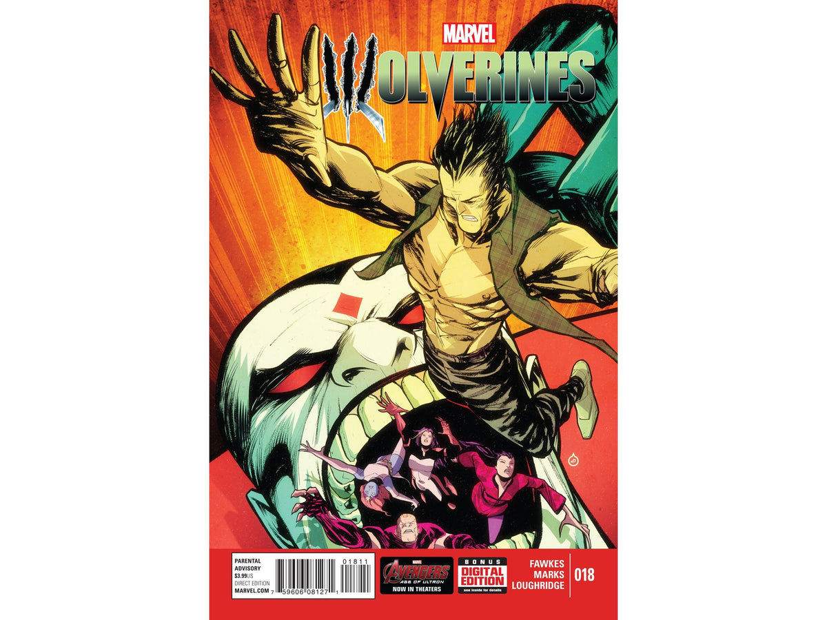 Marvel Comics - Wolverines 018 - (Cond. VF-) - 16949 — Cardboard ...