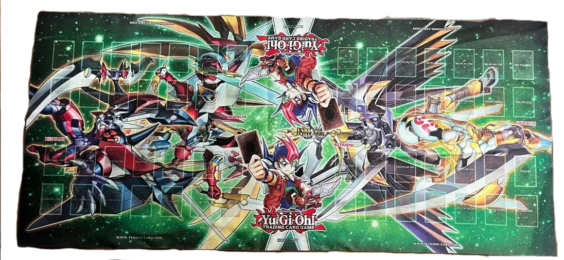Konami - Yu-Gi-Oh! - 4 Player Double Rubber Playmat 6ft - Zexal ...