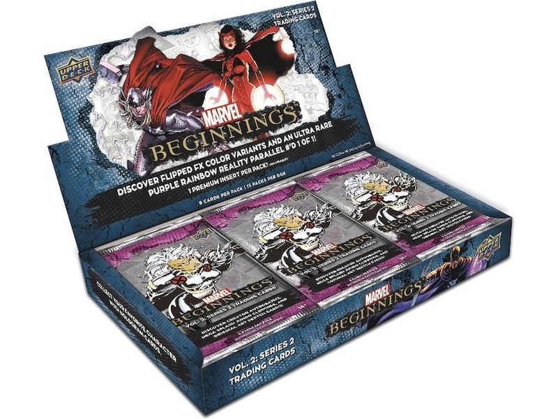 Upper Deck - 2024 - Marvel - Beginning Volume 2 - Hobby Box — Cardboard ...