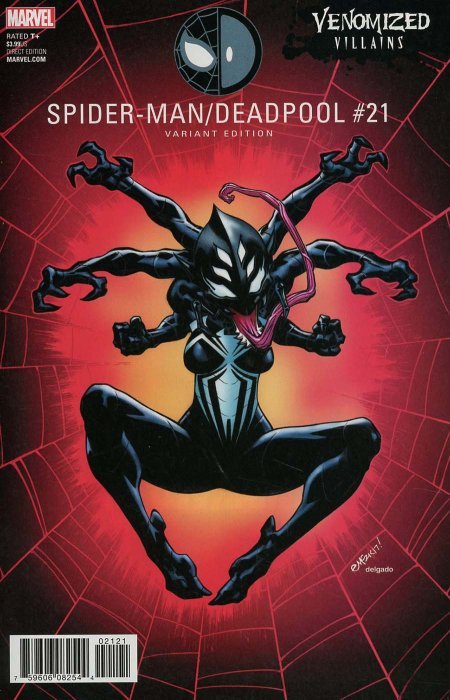Marvel Comics - Spider-Man vs Deadpool 021 Venomized Villains Variant ...
