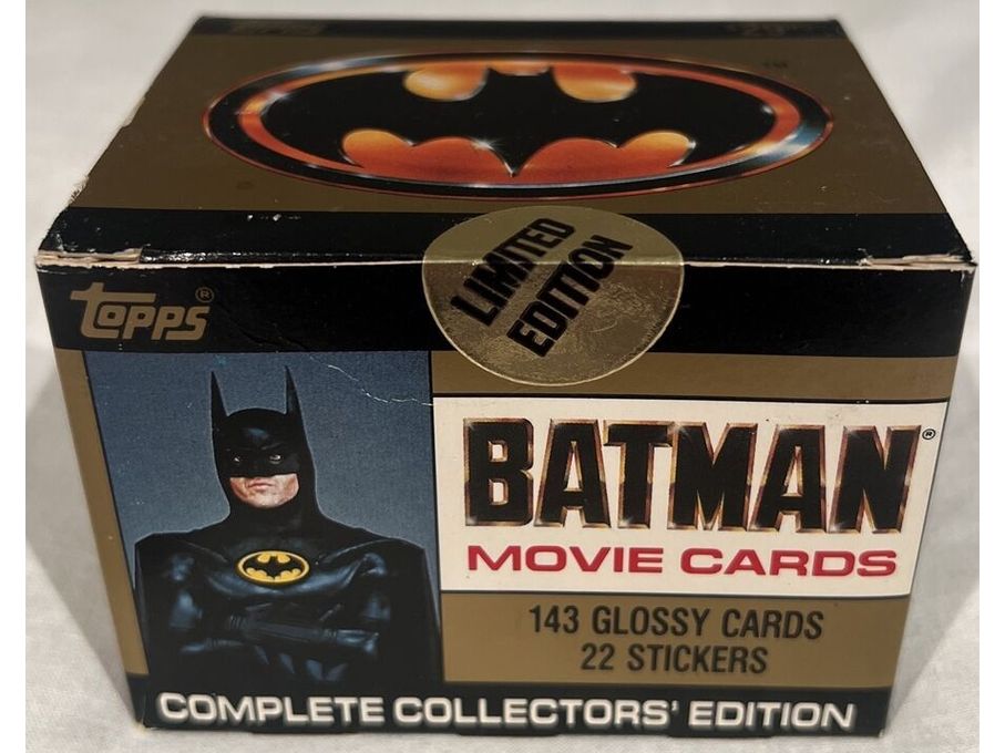 Topps - 1989 - Batman - Movie Cards - Sealed Factory Set — Cardboard ...