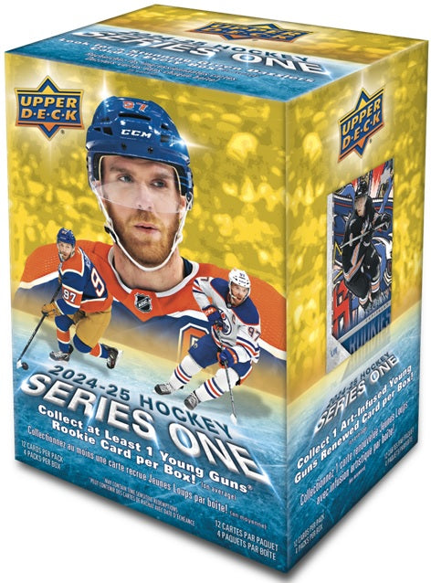 Upper Deck - 2024-25 - Hockey - Series 1 - Hobby Box — Cardboard Memories Inc.