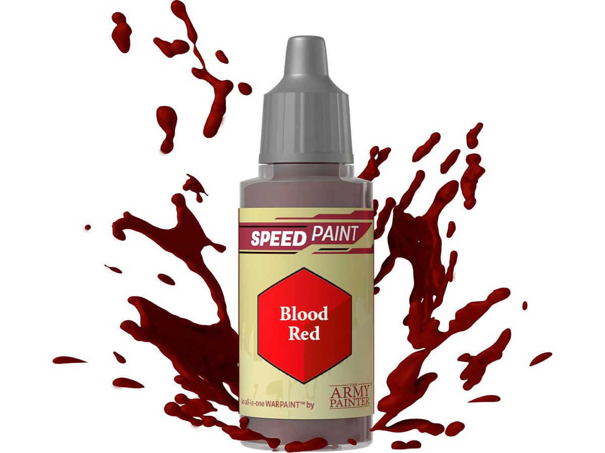 Army Painter - Warpaints - Speedpaint - Blood Red - WP2010 — Cardboard ...