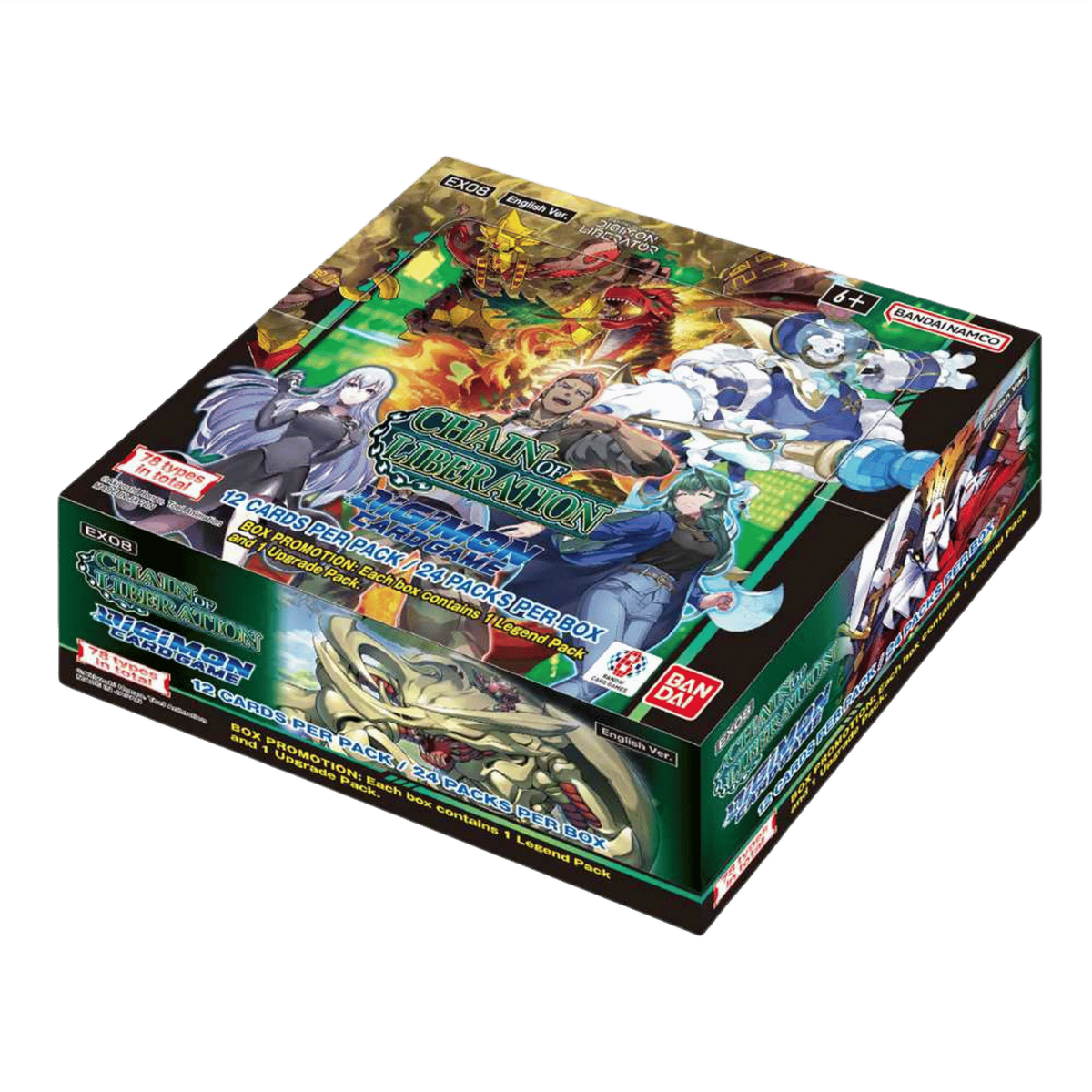 Bandai - Digimon - Chain of Liberation - Booster Box — Cardboard ...