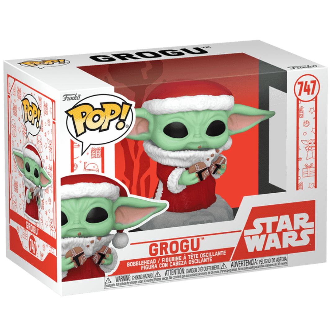 POP! - Movies - Star Wars - Holiday Grogu with Cookies — Cardboard ...