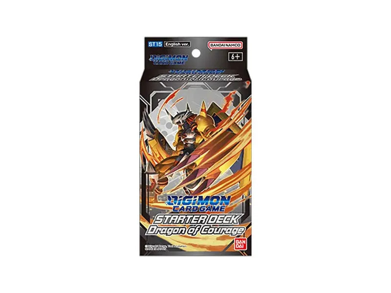 Bandai - Digimon - Dragon of Courage - Starter Deck — Cardboard ...