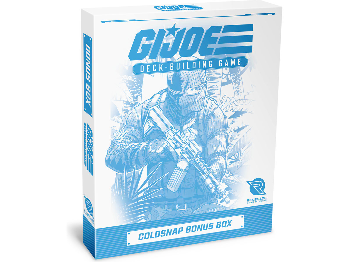 G.I. JOE Deck-Building Game - Coldsnap Expansion Bonus Box — Cardboard ...