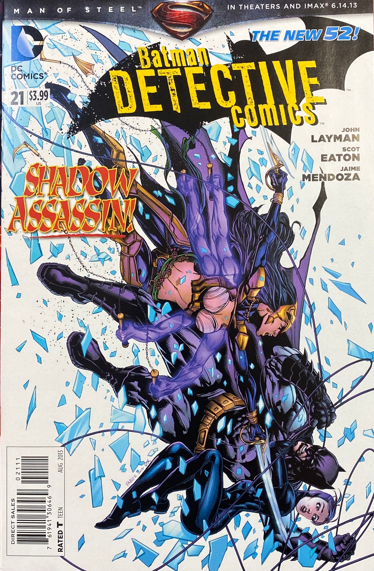 DC Comics - Detective Comics (2011) 021 (Cond. FN) — Cardboard Memories ...