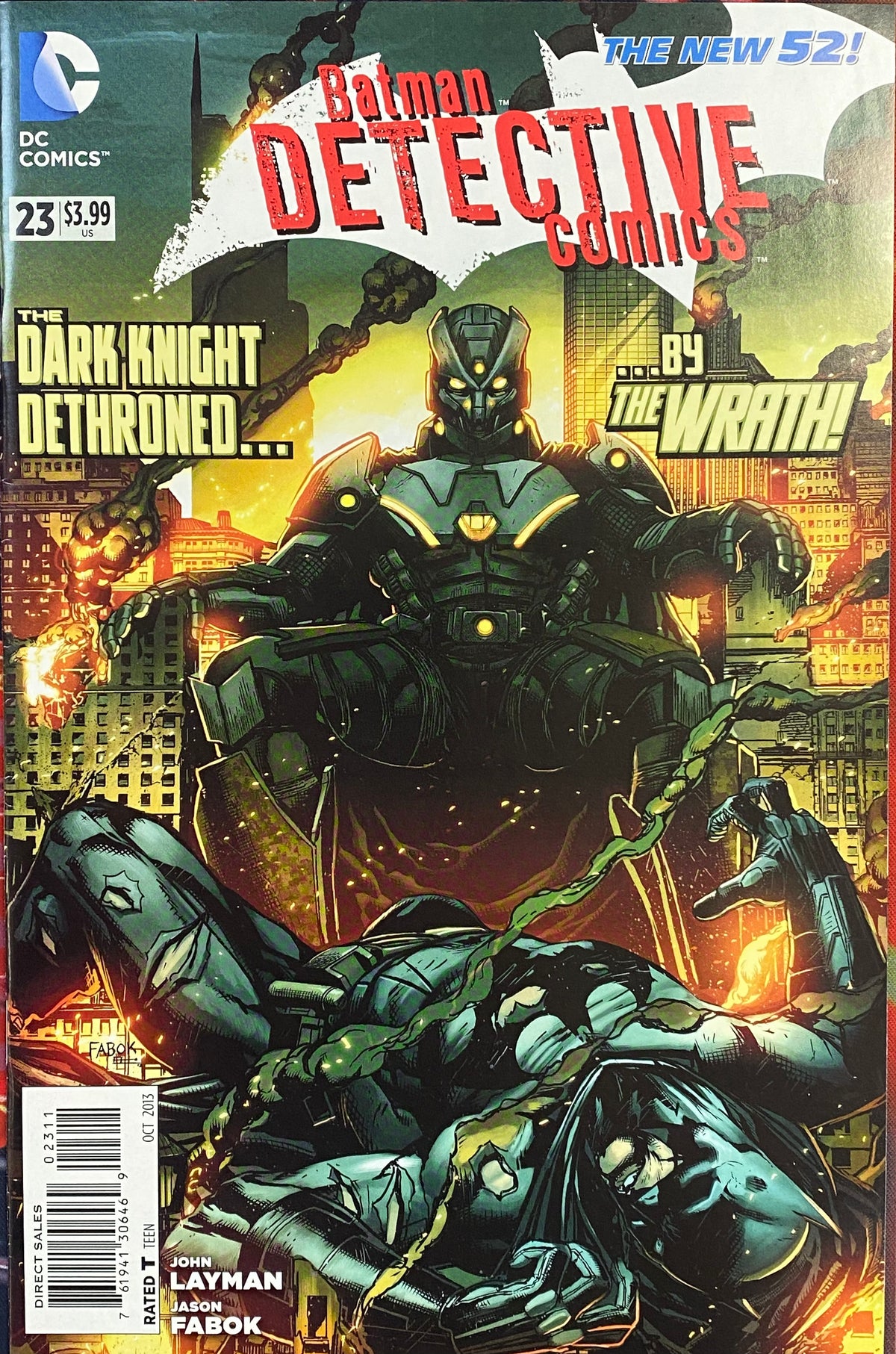 DC - Detective Comics (2011 2nd Series) 023 (Cond. FN) — Cardboard ...