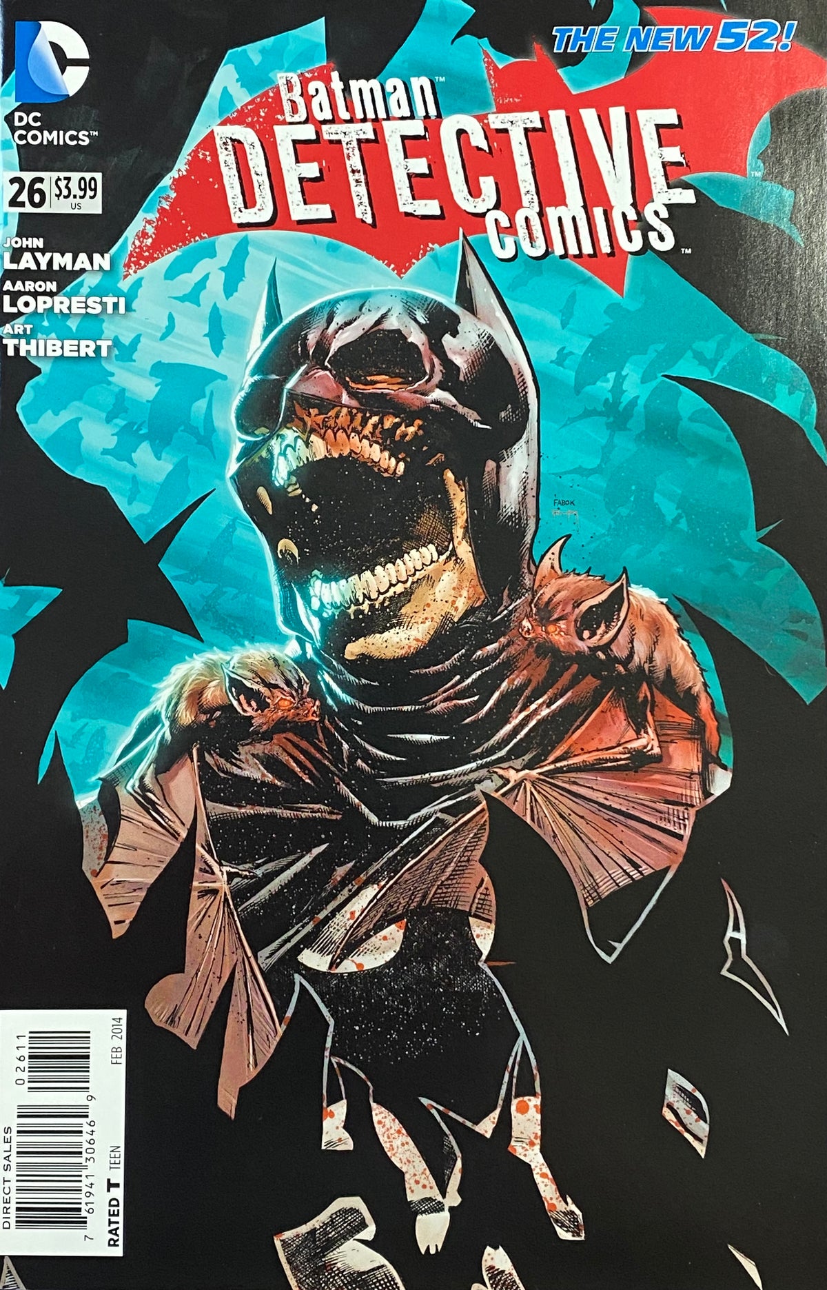 Detective Comics (2011 2nd Series) 026 (Cond. FN) - 1746 — Cardboard ...