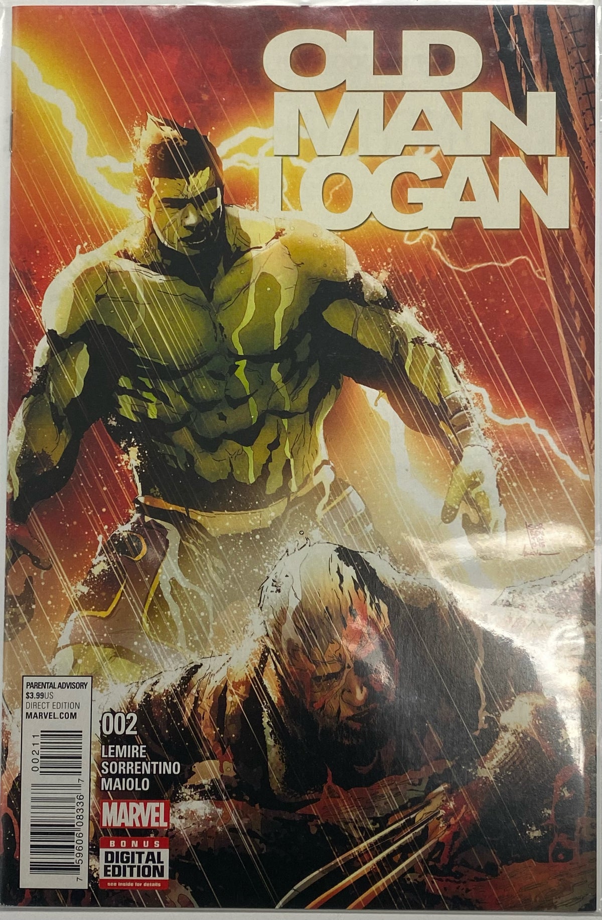 Marvel Comics - Old Man Logan (2016) 002 (Cond. FN/VF) — Cardboard ...