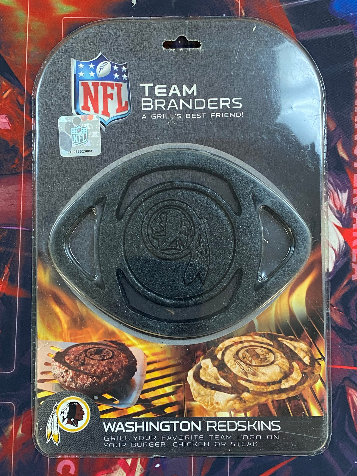 NFL - Team Branders - Burger - Washington Redskins — Cardboard Memories ...