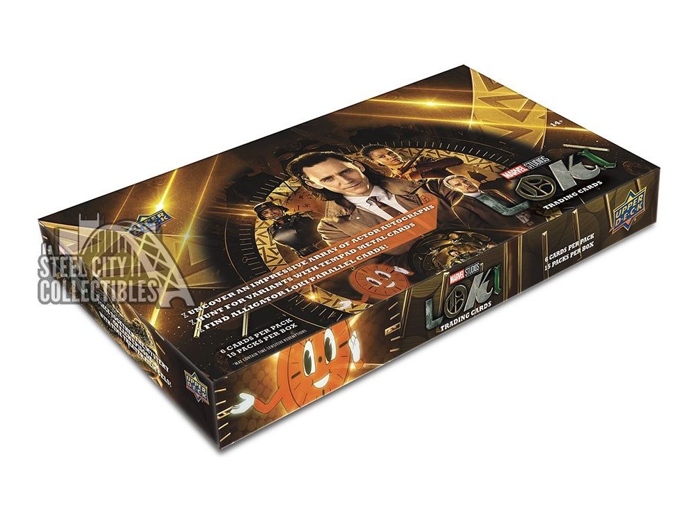Upper Deck - Marvel Studios - Loki Season 1 - Hobby Box — Cardboard ...