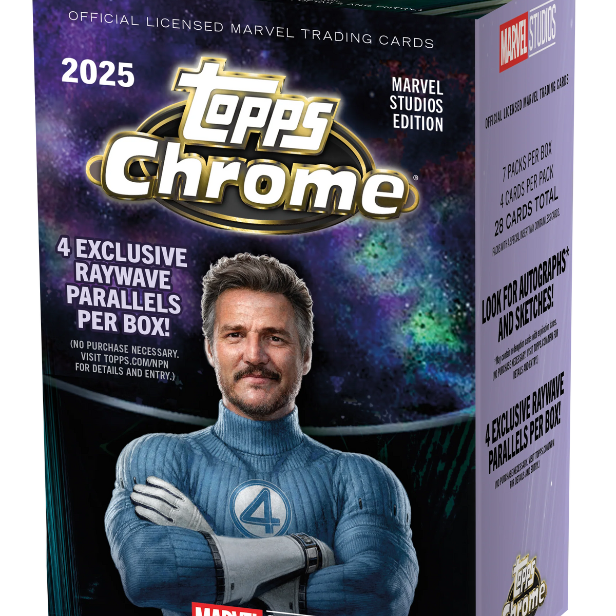 Topps - 2025 - Marvel - Chrome - Cinema - Blaster Value Box — Cardboard ...