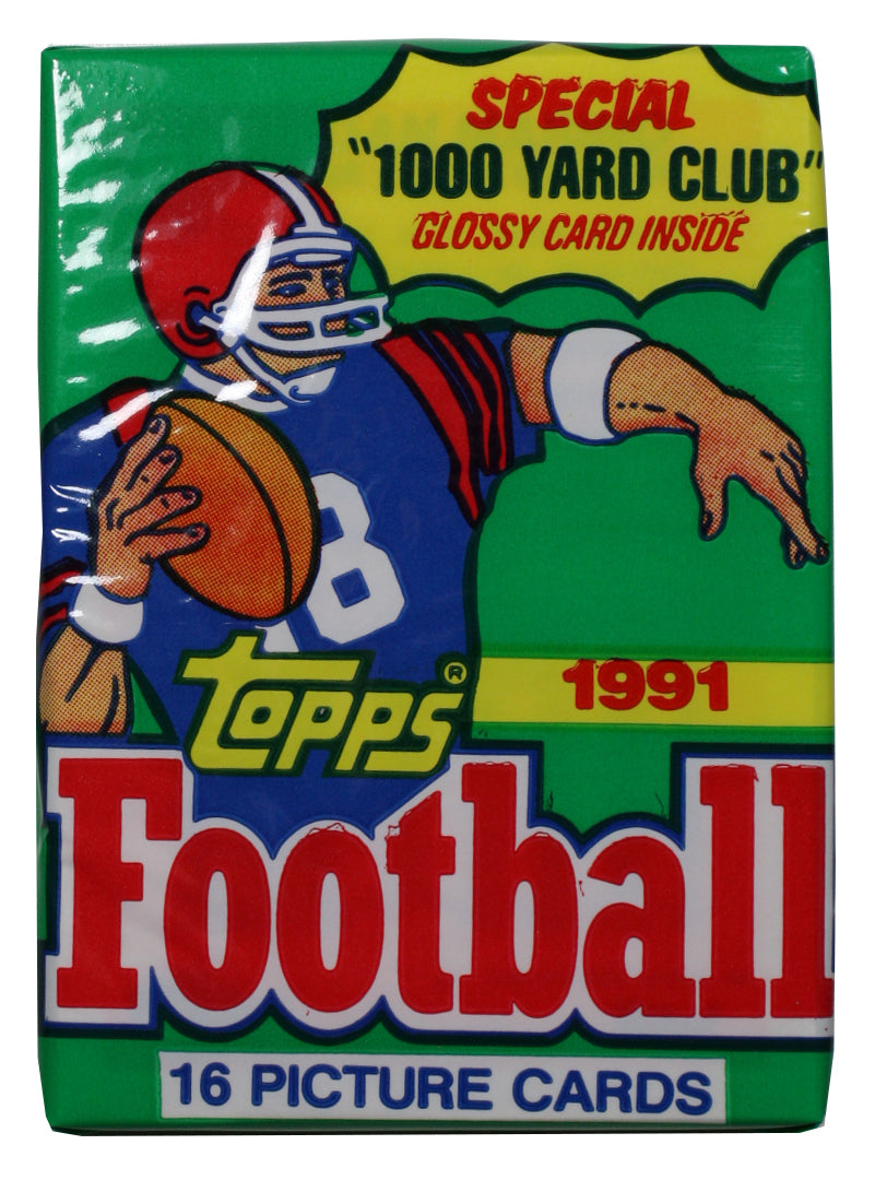 Topps - 1991 - Football - Pack — Cardboard Memories Inc.