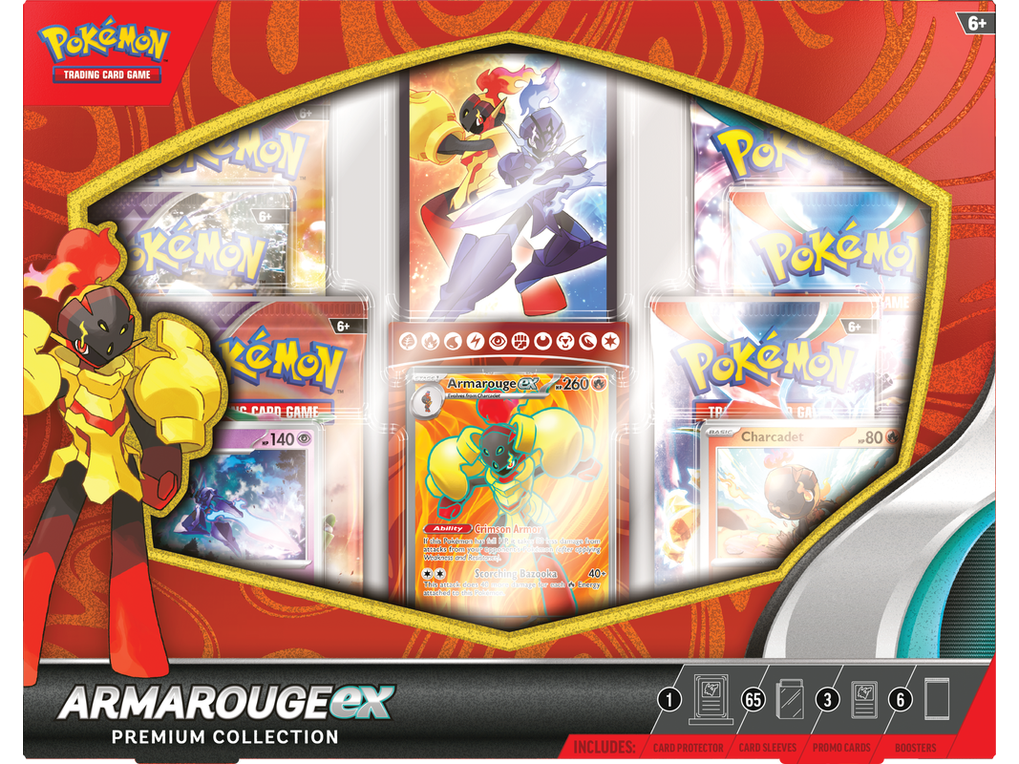 Pokemon - Scarlet and Violet Armarouge EX Premium Collection ...