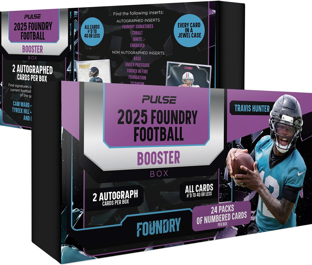 Pulse - 2025 - Football - Foundry - Booster Box — Cardboard Memories Inc.