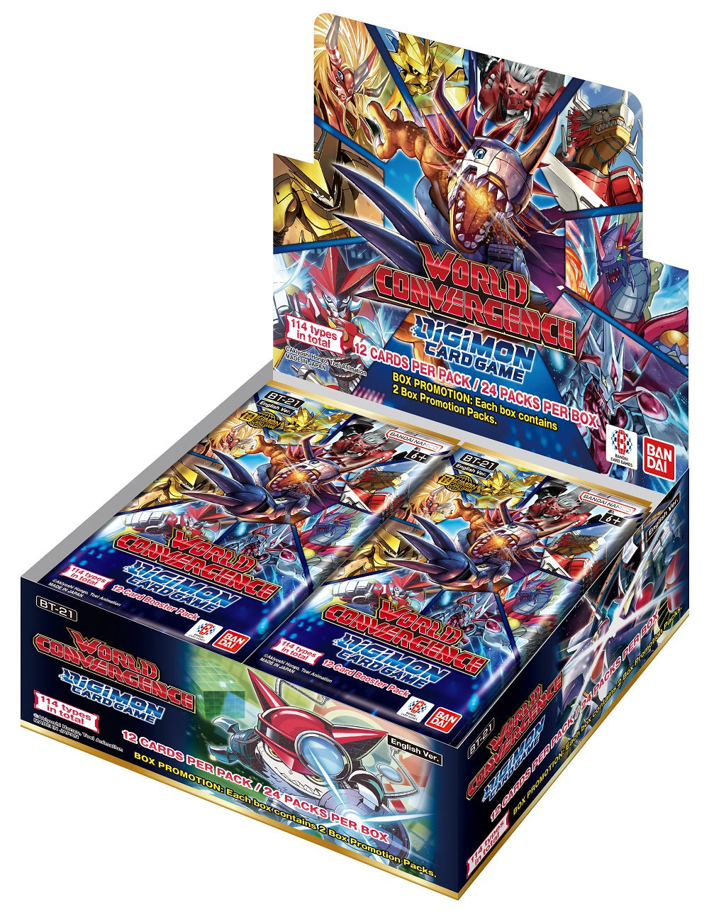 Bandai - Digimon - World Convergence - Booster Box — Cardboard Memories ...