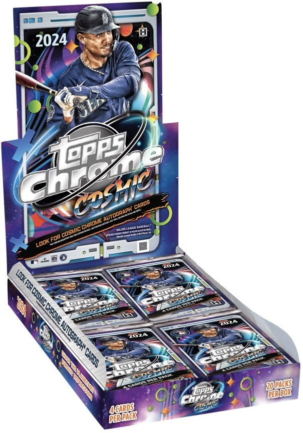 Topps - 2024 - Baseball - Chrome - Cosmic - Hobby Box — Cardboard ...