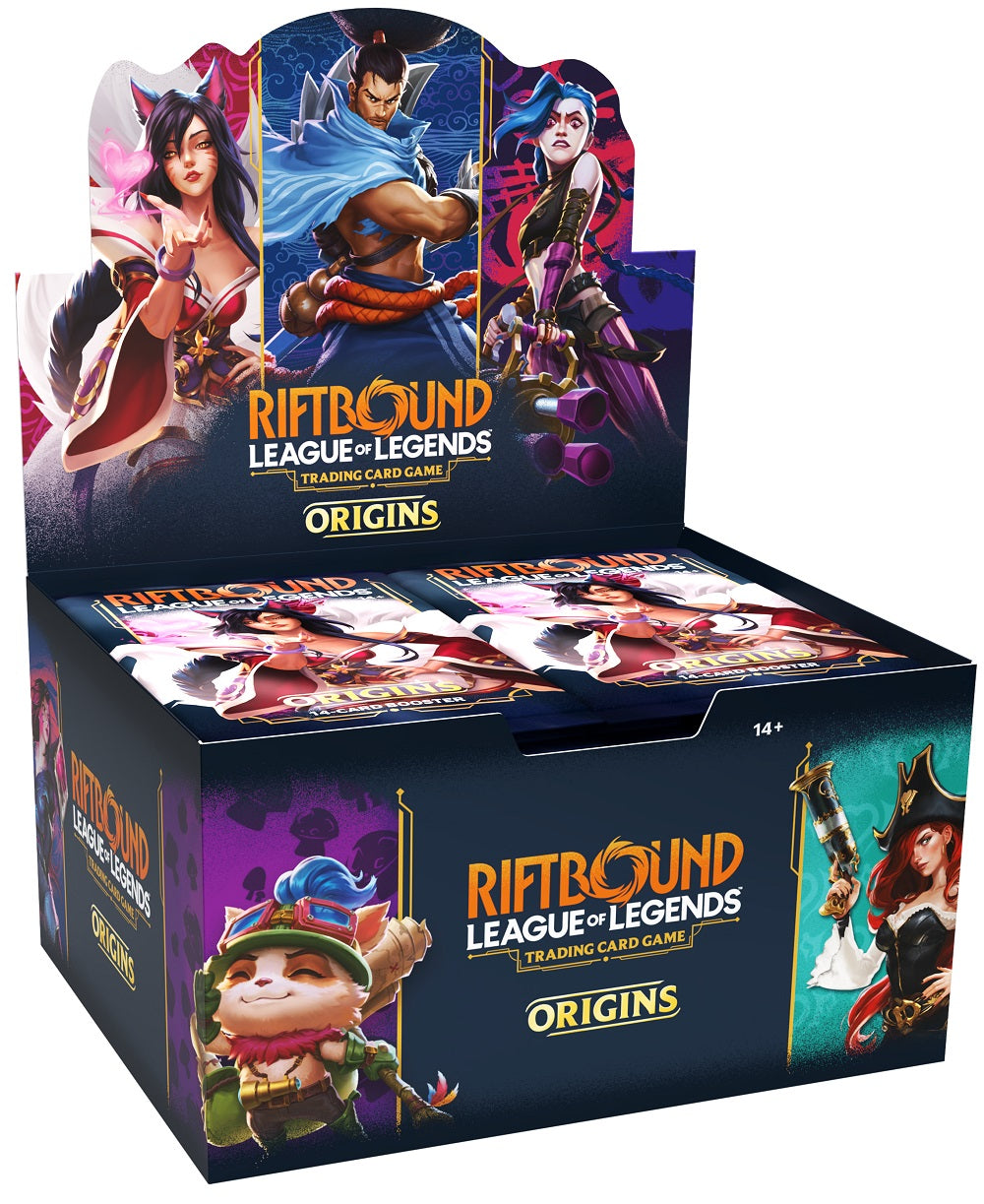 Riftbound - League of Legends TCG - Origins - Booster Box — Cardboard ...