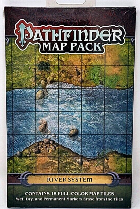 Paizo - Pathfinder - Map Pack - River System — Cardboard Memories Inc.