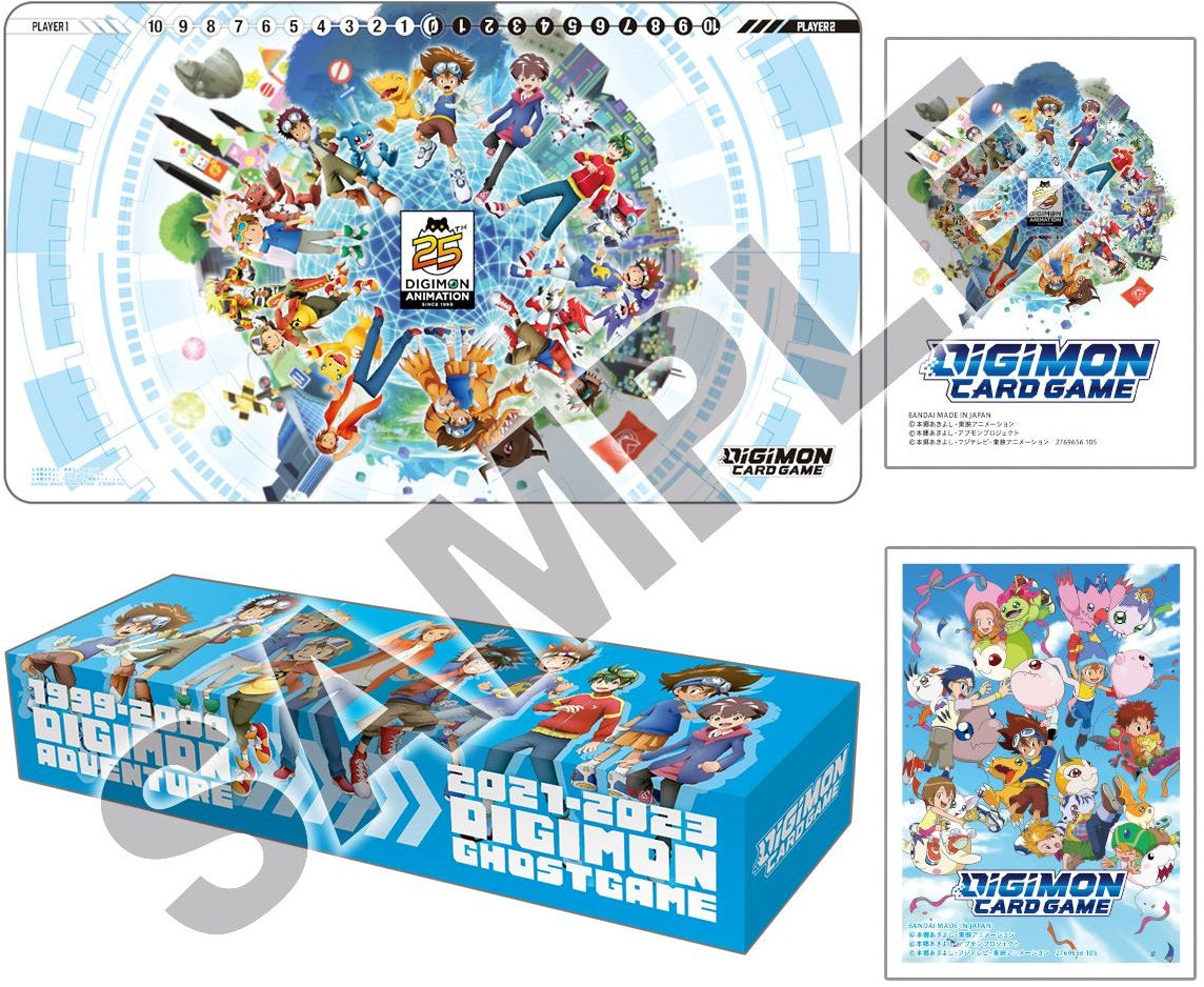 Bandai - Digimon - Animation Series - 25th Anniversary Set — Cardboard ...