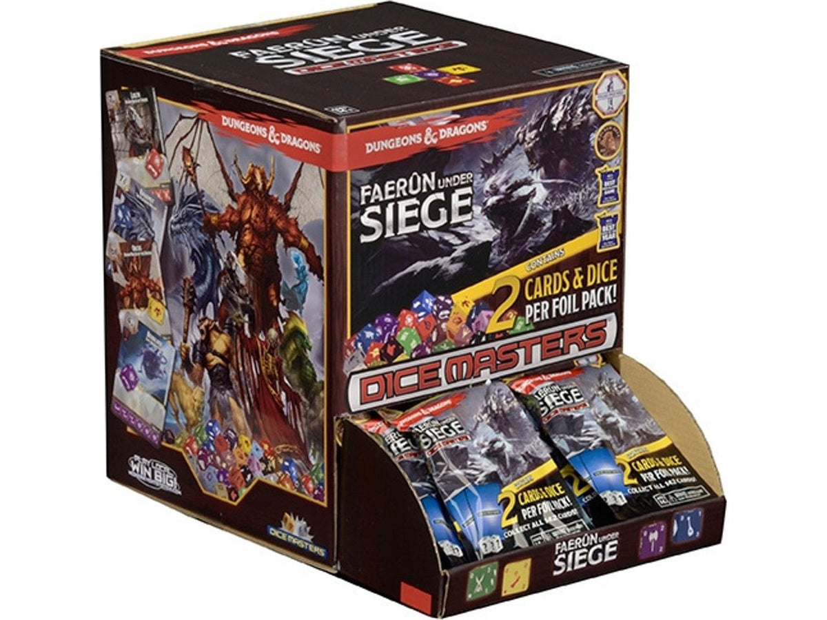 Dice Masters Dungeons and Dragons Faerun Under Siege Box — Cardboard ...