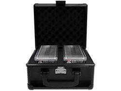 Zion Cases - Slab Case - 2 Row - Black — Cardboard Memories Inc.