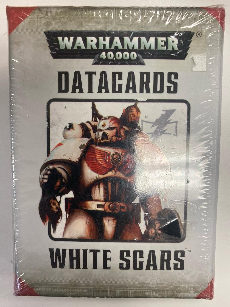 Warhammer 40K (7th Edition) Data cards White Scars 48-04-60 — Cardboard ...