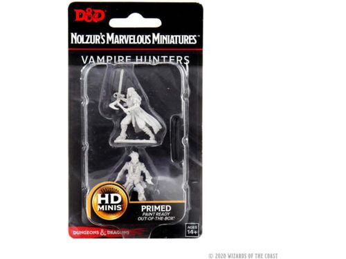 Dungeons and Dragons Unpainted Miniatures - Vampire Hunters — Cardboard ...