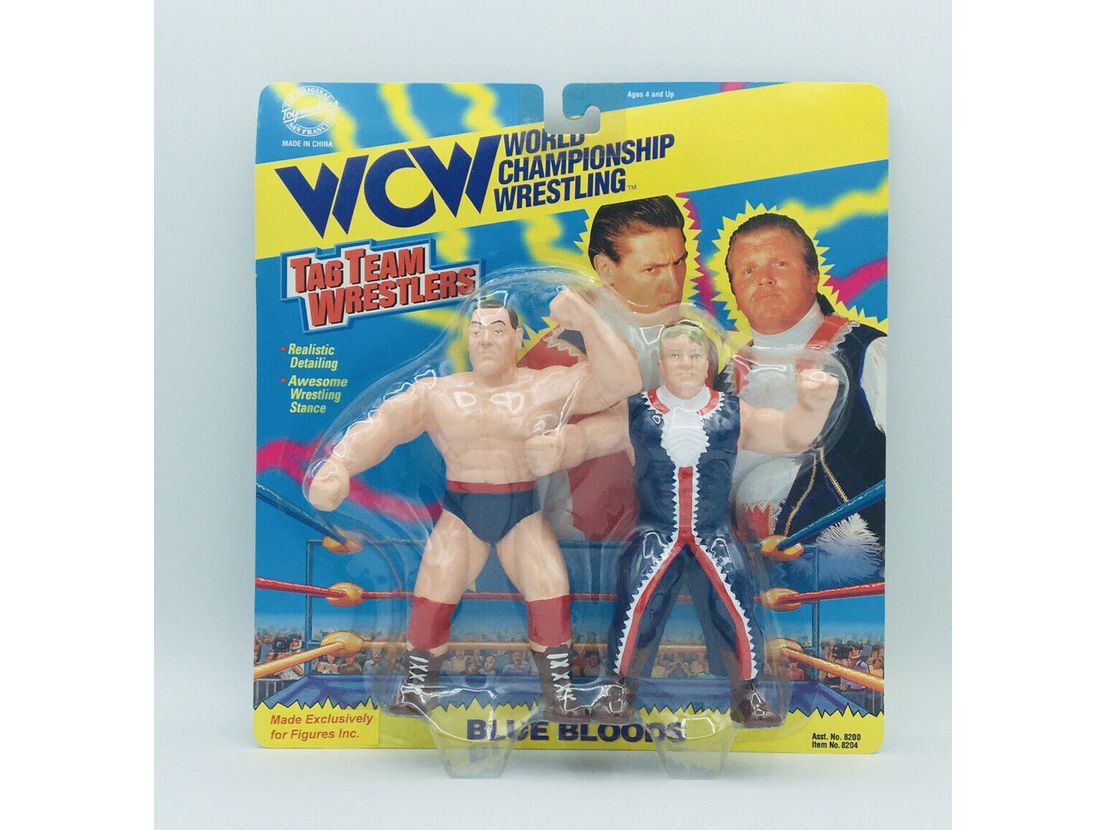 Vtg WCW - Exclusive-Tag Team - Blue Bloods - Regal and Eaton ...