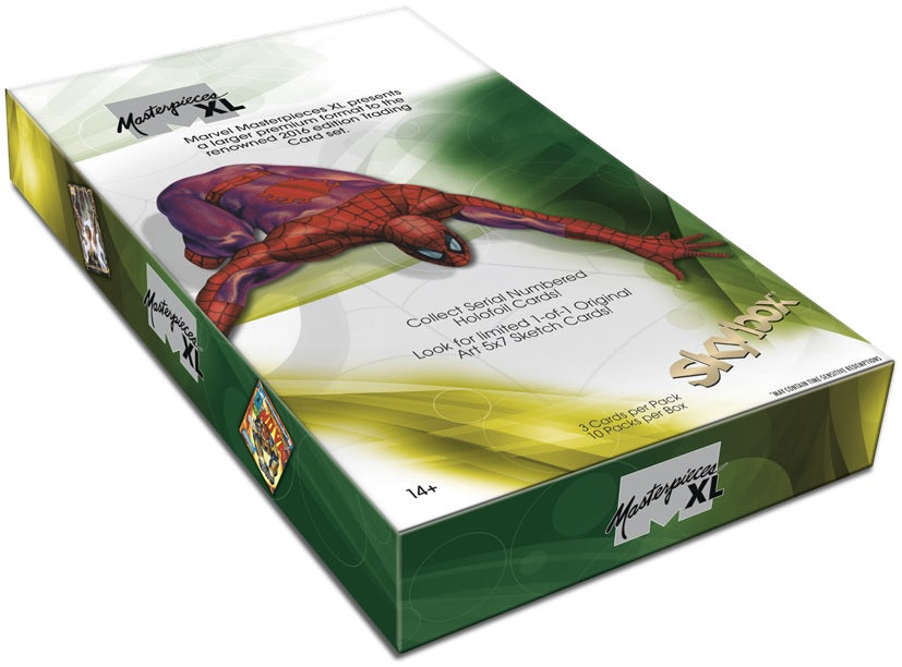 Upper Deck - Marvel Masterpieces XL - Hobby Box — Cardboard Memories Inc.