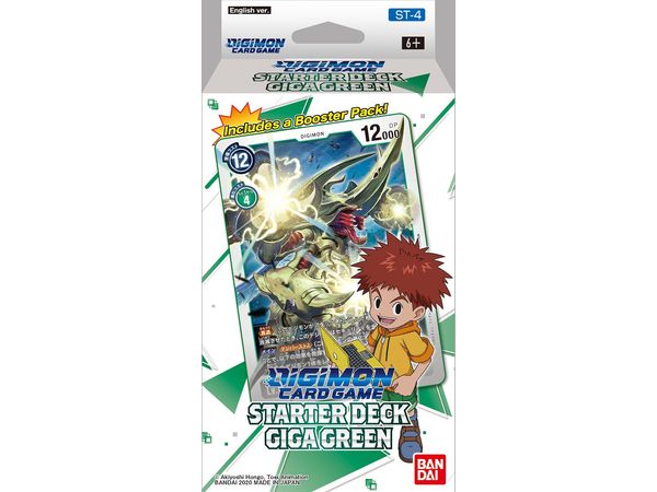 Bandai - Digimon - Giga Green - Starter Deck — Cardboard Memories Inc.