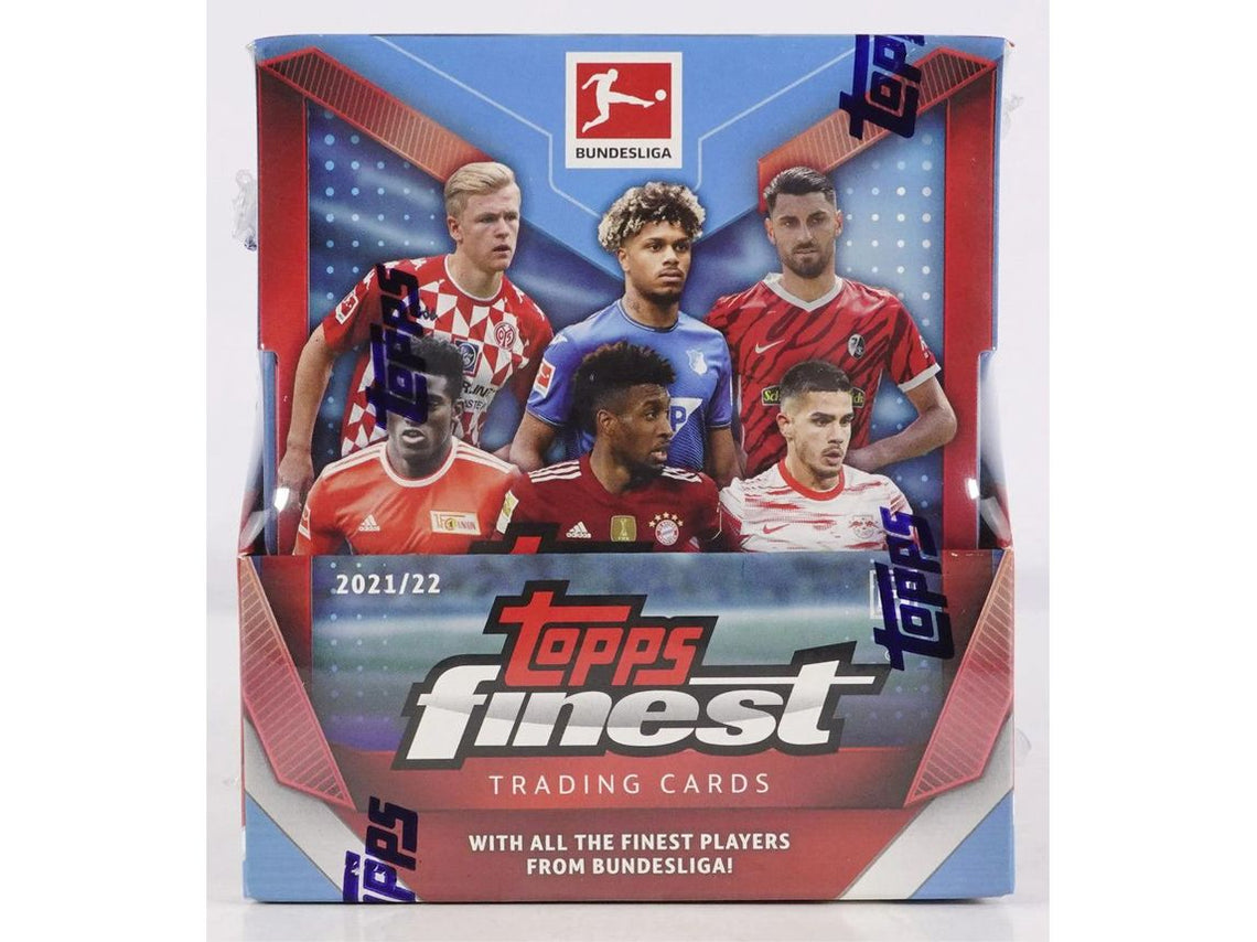 Topps - 2021-22 - Soccer - Bundesliga - Finest - Hobby Box — Cardboard ...
