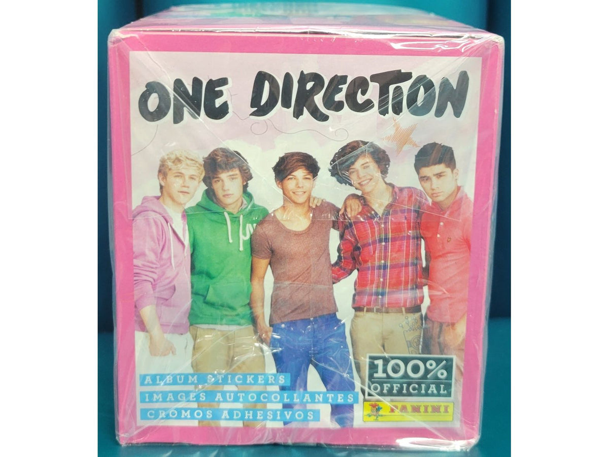 Panini - One Direction Sticker Box + Sticker Album — Cardboard Memories ...