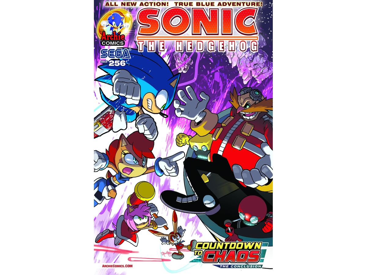 Archie Comics - Sonic the Hedgehog 256 - 3709 — Cardboard Memories Inc.