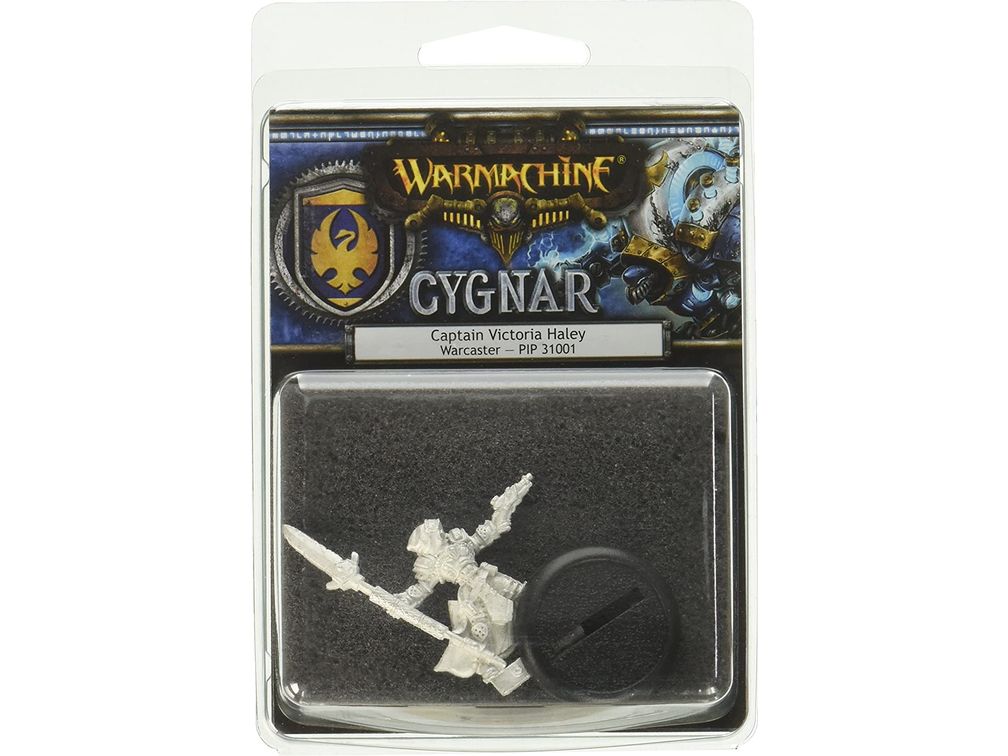Warmachine - Cygnar - Captain Victoria Haley - PIP 31001 — Cardboard ...